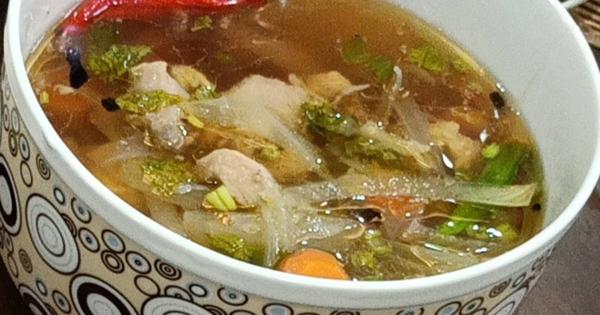Resipi Sup Ayam Berempah oleh mamy_kitchen89 - Cookpad