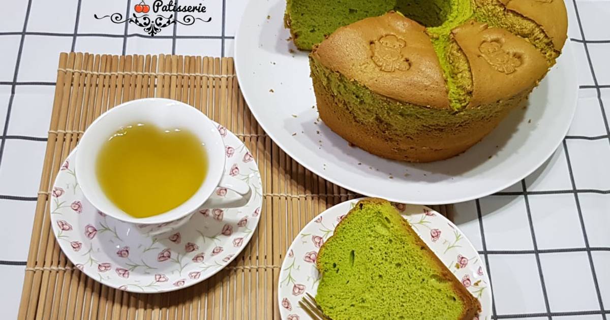 Resep Chiffon pandan suji oleh Evilin Is Cooking - Cookpad