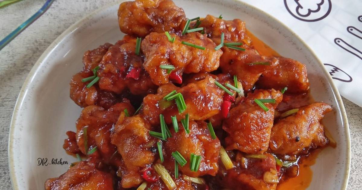 Resep Ayam Saos Lada Hitam oleh Rany TriSuci - Cookpad