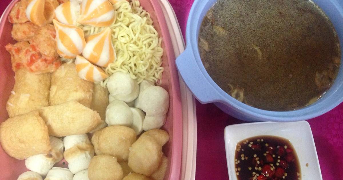 Resep Shabu Shabu Kaldu Seafood oleh Alfany Sarah - Cookpad