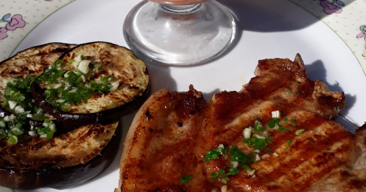 Bife de cerdo a la plancha - 17 recetas caseras- Cookpad