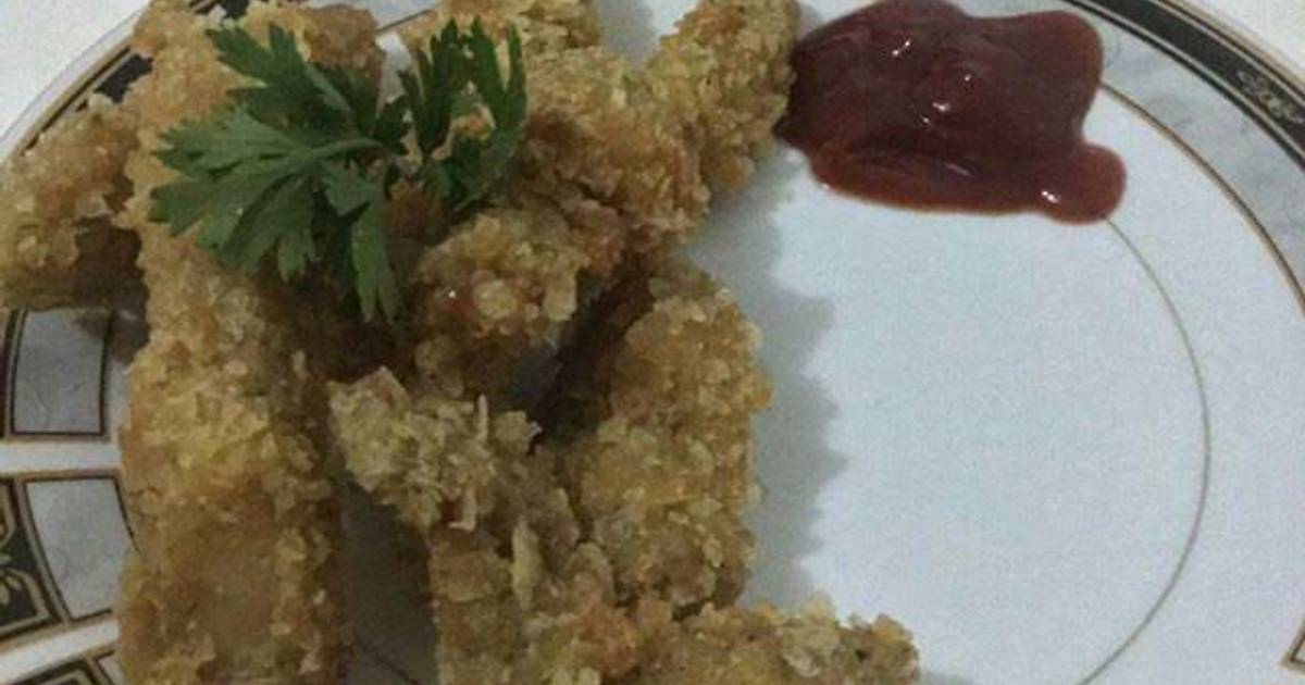 Crisp coated chicken chunks Recipe by suwaiba - Cookpad
