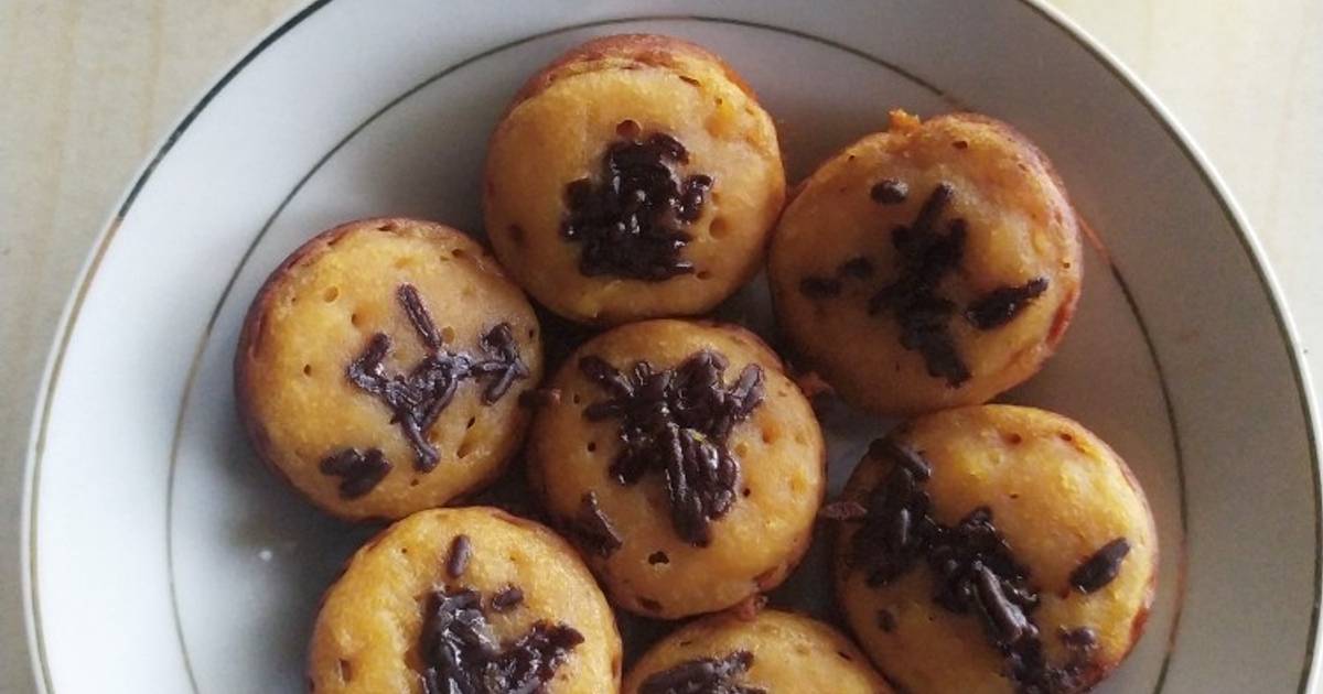 Resep Kue Cubit Ubi oleh Devi Aini - Cookpad