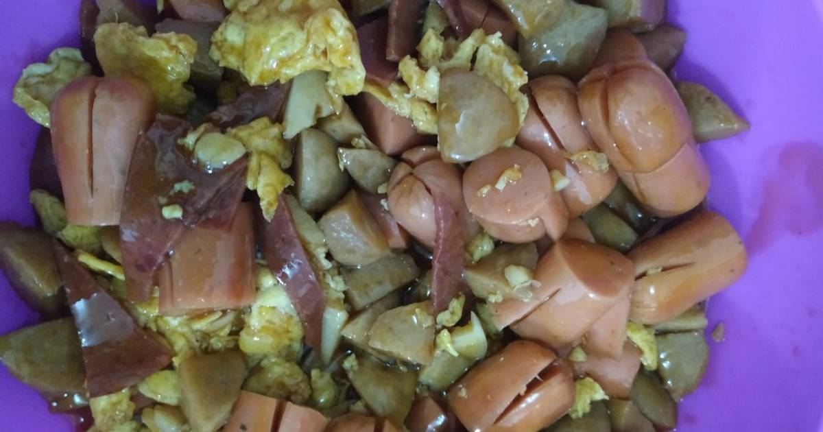 Resep Sosis Baso Smoke Beef Telur Saus Madu oleh Meti Fitriani - Cookpad