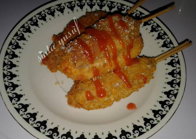 Resep Corndog sosis mini oleh sinta yusuf - Cookpad