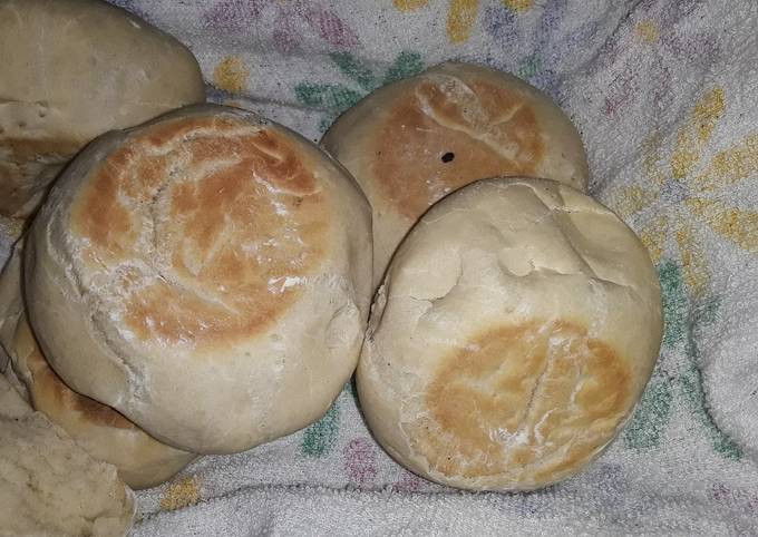 Pan amasado Receta de Estefii- Cookpad