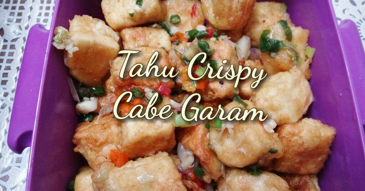 Resep Tahu Crispy Cabe Garam Oleh Avrilia Cahyani Cookpad