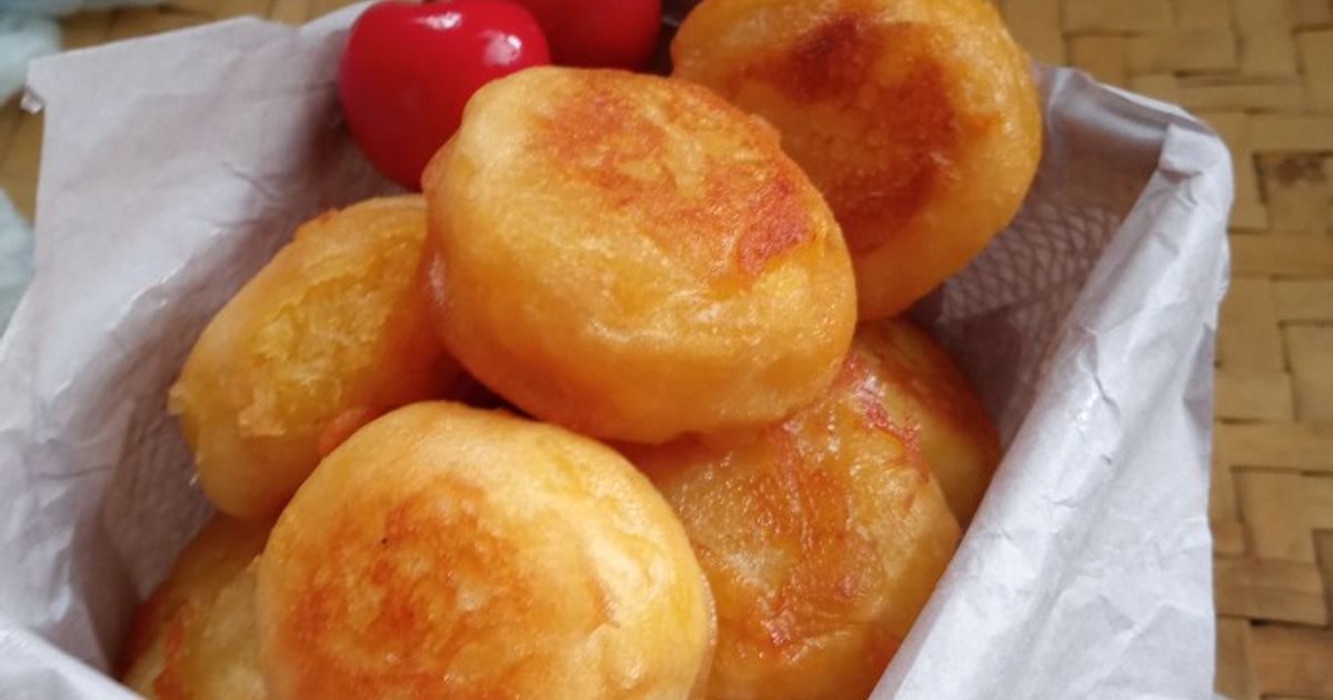 Resep tape singkong goreng tepung terigu rumahan enak dan mudah - Cookpad