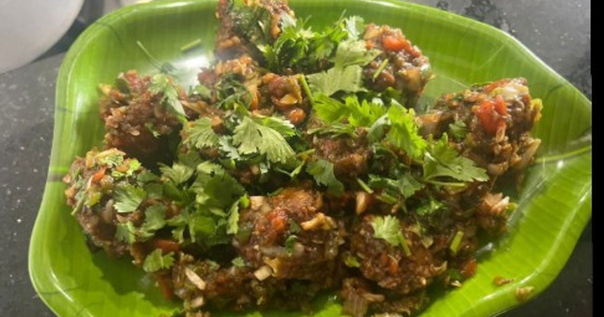 Marthak Jolly દ્વારા રેસીપી મિલેટ મંચુરિયન - કૂકપૅડ