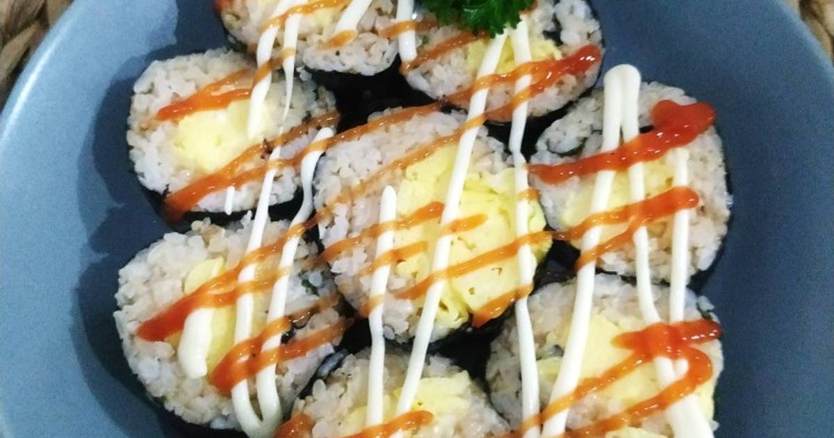762 resep kimbab telur enak dan mudah - Cookpad