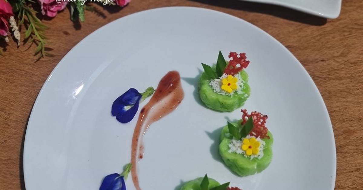 Resep 245. Getuk Keju Pandan oleh Aning Miza - Cookpad
