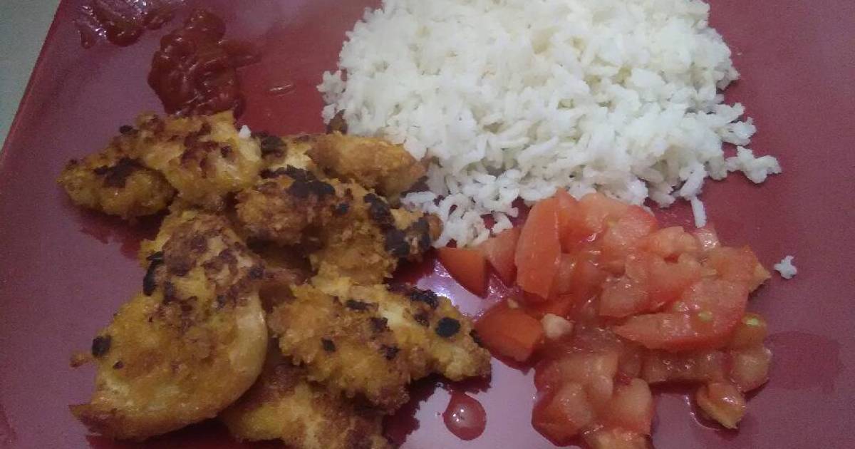 Chicken nugget plate Recipe by Alicia Ans Erik - Cookpad