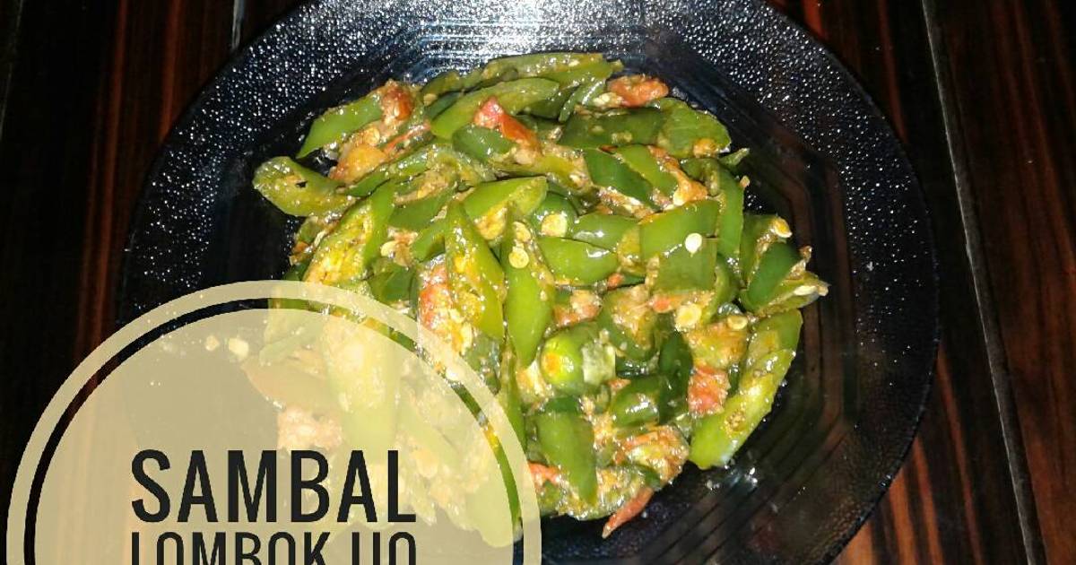 Resep Sambal tumis lombok ijo oleh Momo - Cookpad