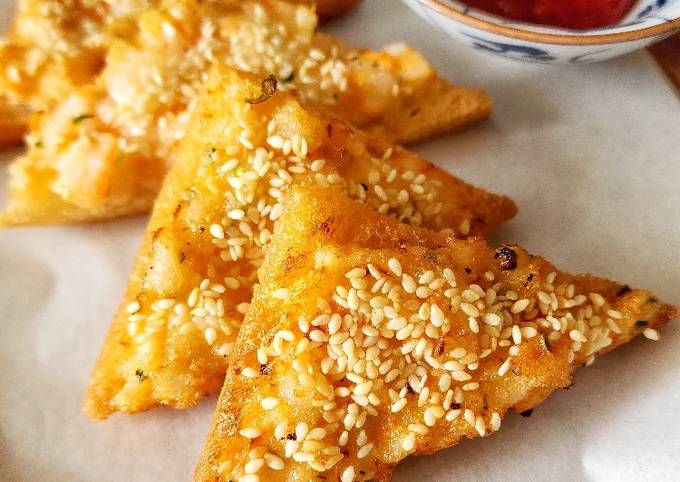 Resep Roti udang goreng oleh Siska Yumlings - Cookpad