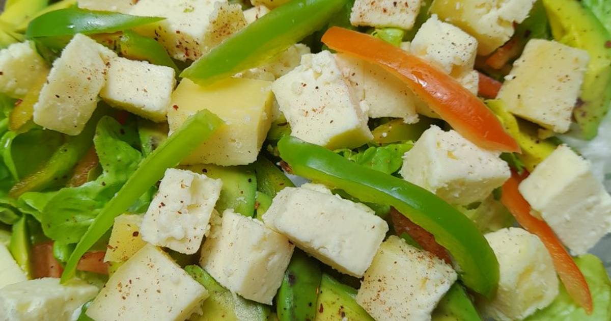 Ensalada con palta de chile - 9 recetas caseras- Cookpad