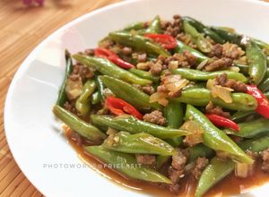 Resep sayur buncis daging giling rumahan enak dan mudah - Cookpad