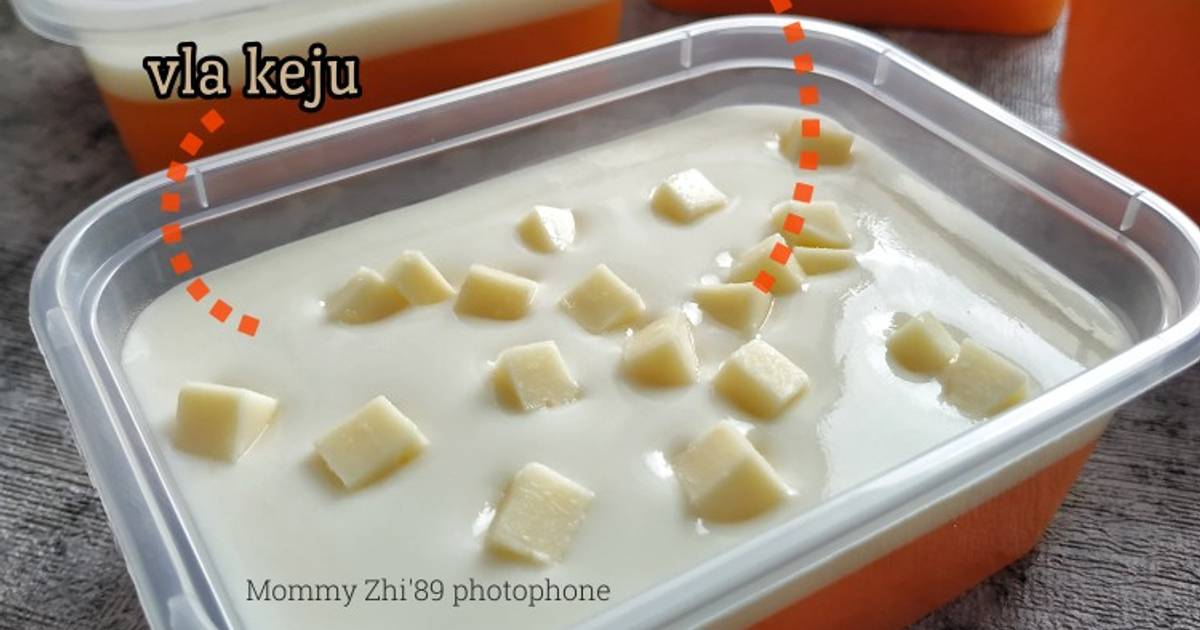 Resep 618. MANGO Cheese Puding oleh Welly Herlina - Cookpad