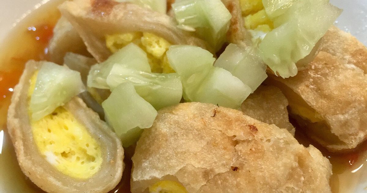 Resep pempek ebi isi telur rumahan enak dan mudah - Cookpad