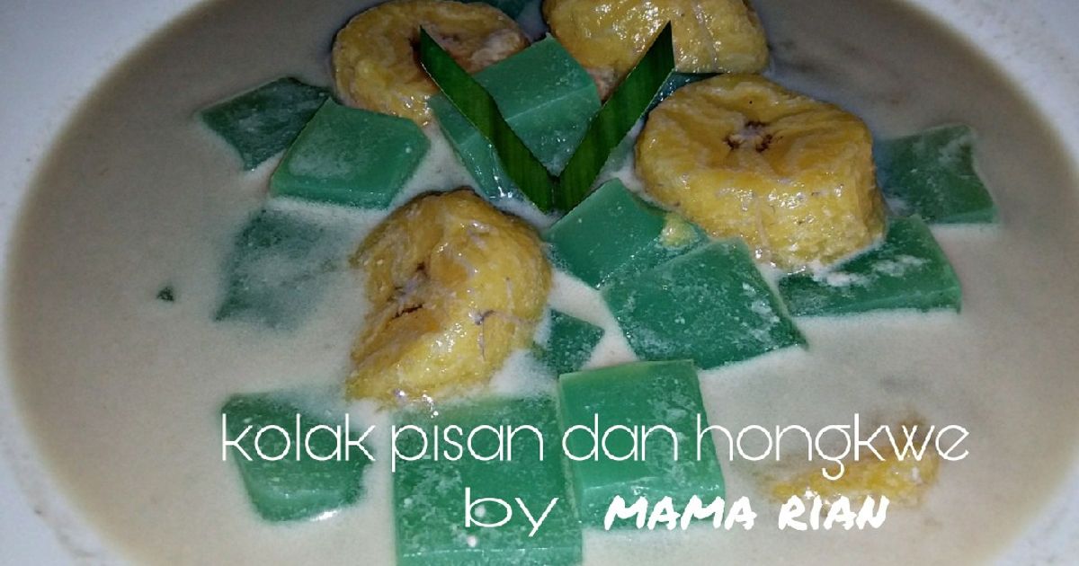 Resep Kolak Pisang Dan Hongkwe oleh 🌸 Dapur AnR 🌼 - Cookpad