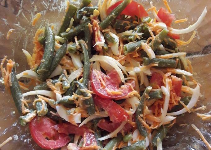 Ensalada de chaucha👏😊😋 Receta de CAROLINA - Cookpad
