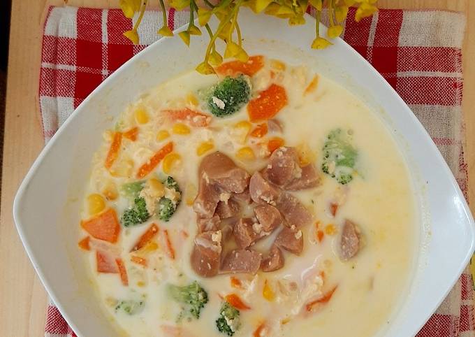 Resep Sup Cream Sayuran oleh Dewi Nurul Khasanah - Cookpad