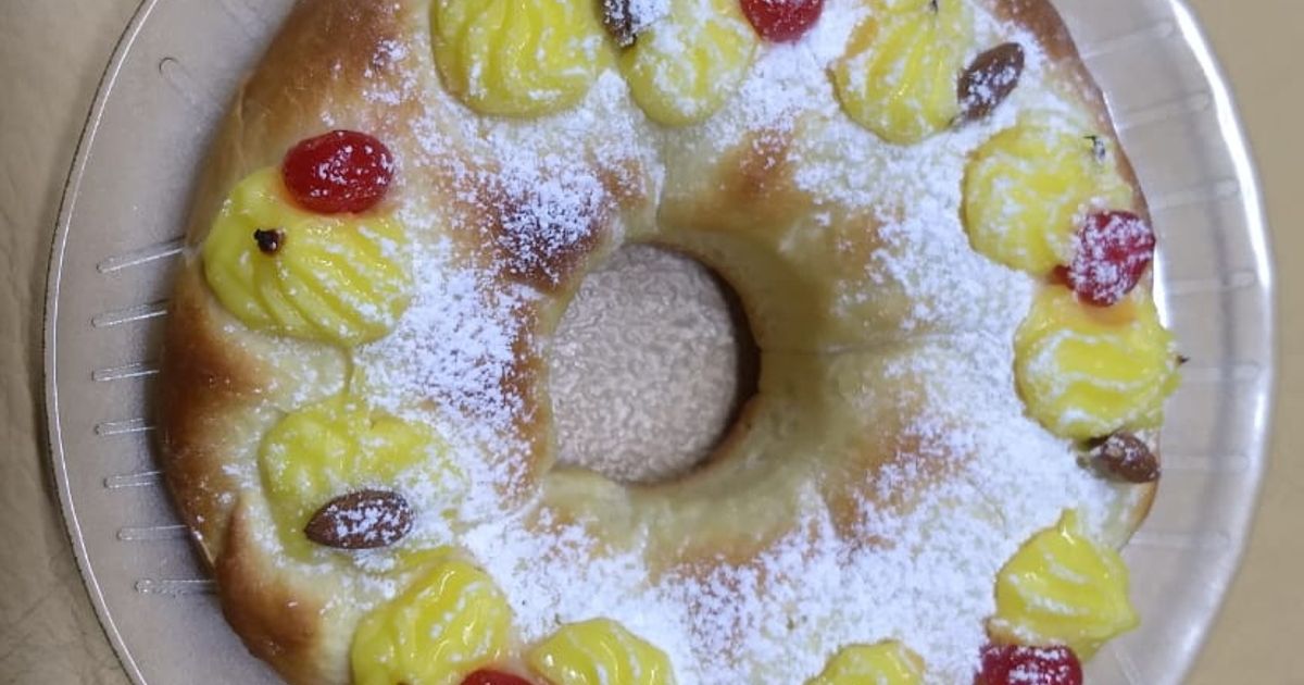 Rosca De Pascua Con Levadura Seca Receta de Tamara C