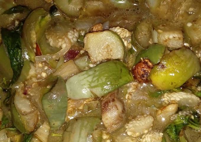 Resep Tumis Terung Bulat oleh Perempuan Hujan - Cookpad