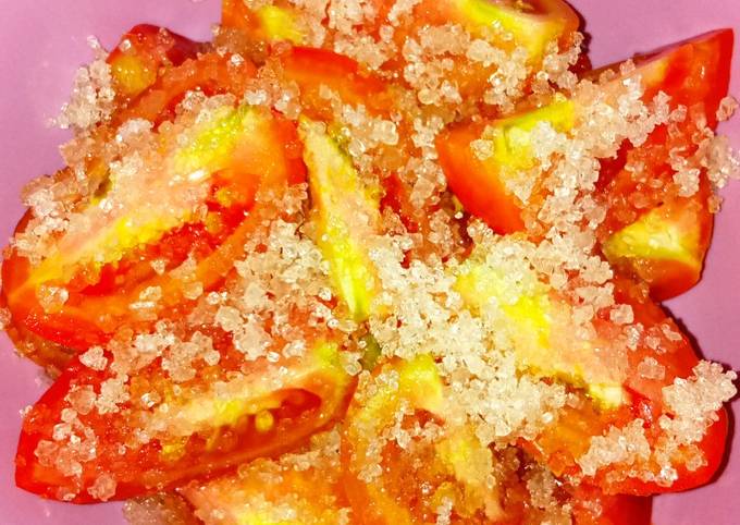 Resep Cemilan Tomat Manis oleh Uzzy - Cookpad