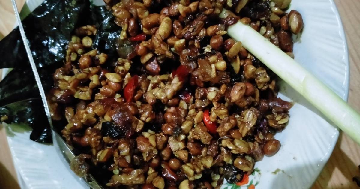 Resep Kering tempe kacang simple oleh Aisyah Ulfah N - Cookpad
