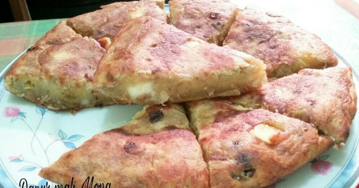 Resep Emplek Emplek Pisang oleh Dapur Mak Mona - Cookpad