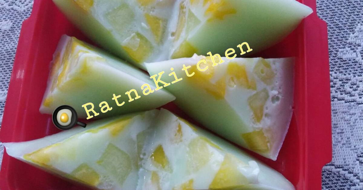 Resep Puding Melon Semangka 🍮🍈🍉 oleh 🍳RatnaKitchen - Cookpad