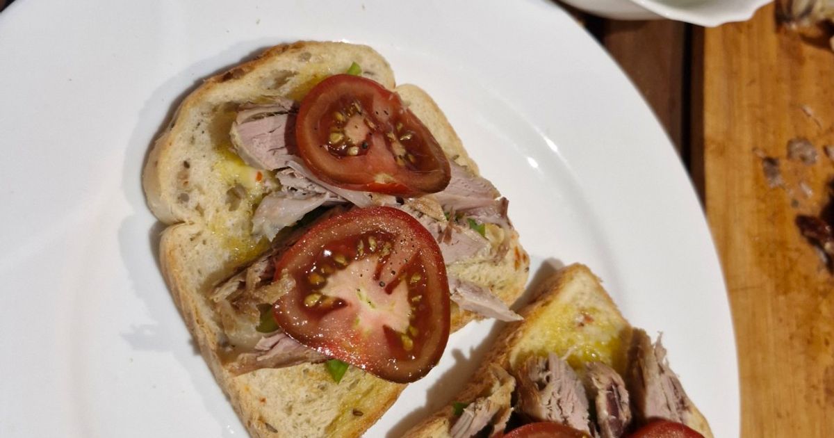 Duck And Green Onion Toasts Recipe by liga liga - Cookpad