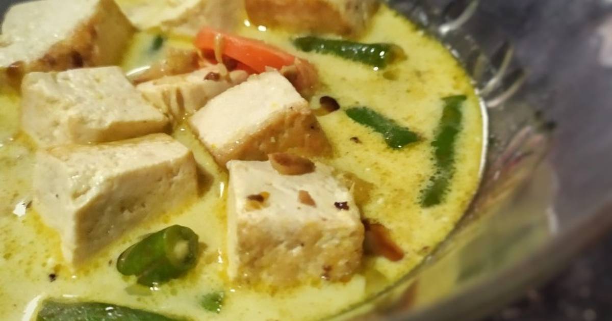 Resep Sayur lodeh kuning tahu oleh Saluna Mahira - Cookpad