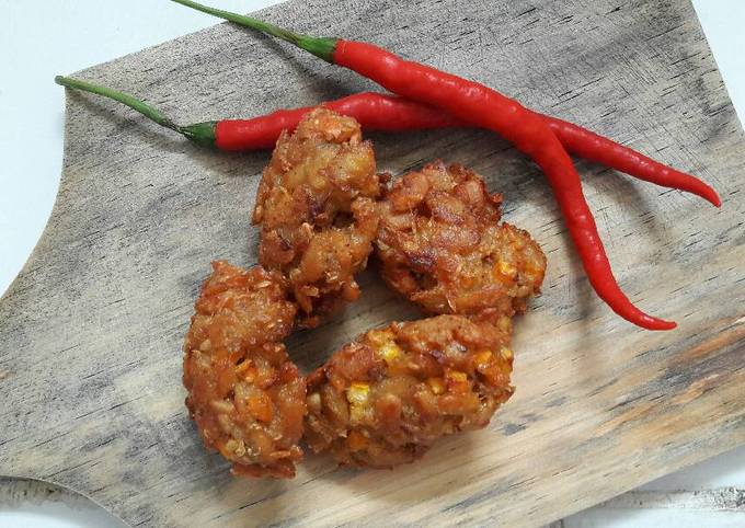 Resep Frikadellen: Perkedel Tempe Sederhana oleh theresia karninda ...