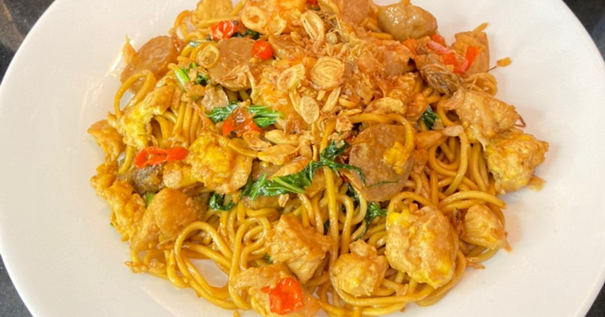 Resep Bakmi Goreng Ala Ala Chinese Food oleh mustika ditha - Cookpad