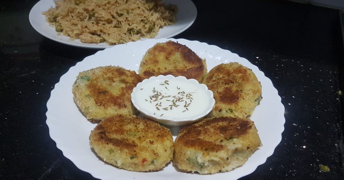 Aloo Chicken Tikki Recipe by Humaira Saleem - Cookpad