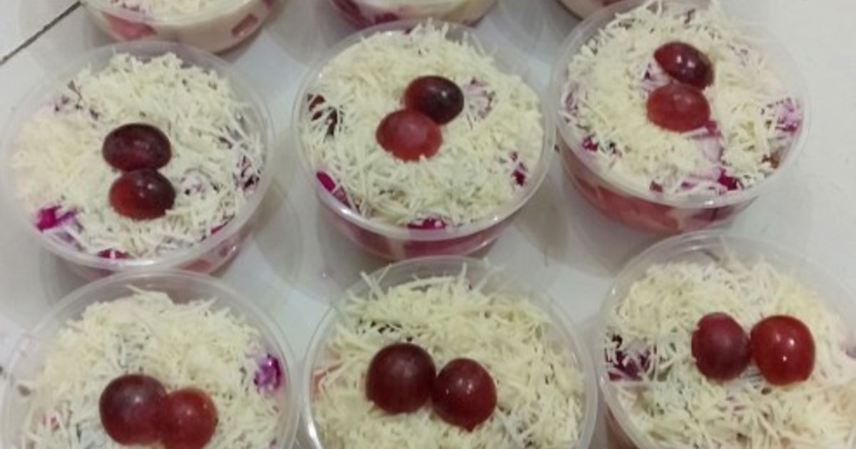 Resep Salad Buah Simple Maknyuss oleh Silvia Ibrahim - Cookpad