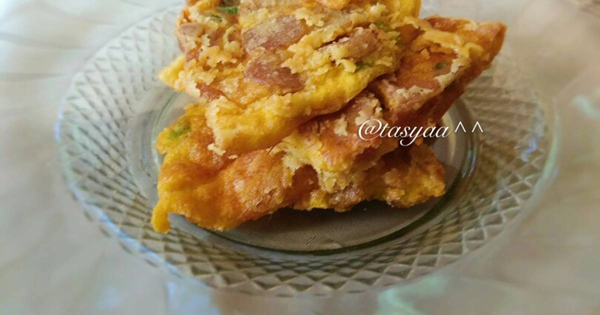 18 resep telur dadar sosis crispy enak dan mudah - Cookpad