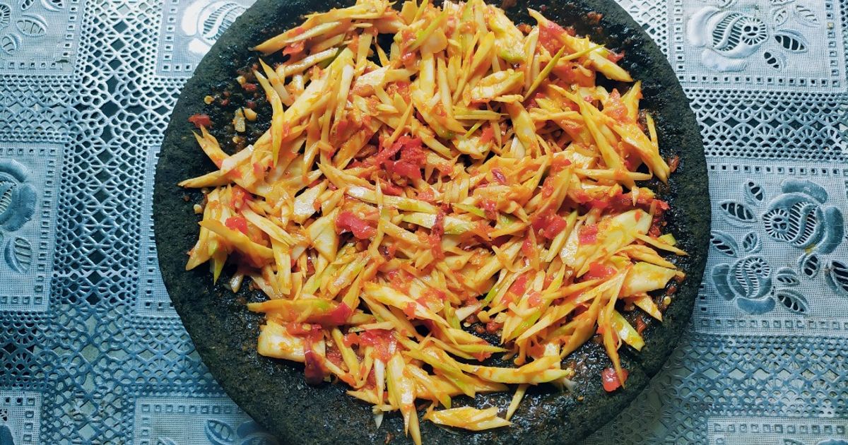 Resep sambal pencit asli rumahan enak dan mudah - Cookpad