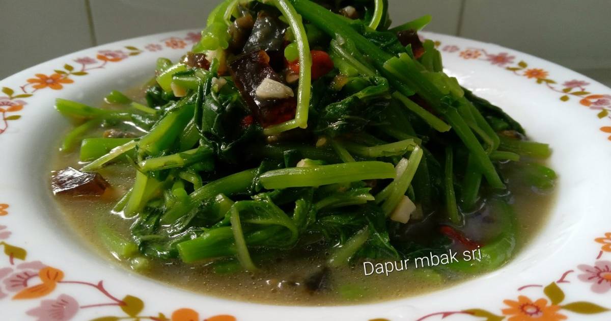97 resep tumis bayam telur saos enak dan mudah - Cookpad