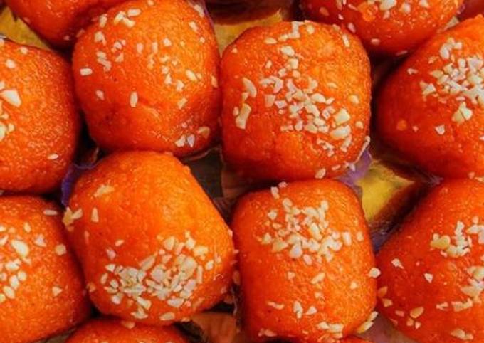 Kesar laddu Recipe by Avni Sharma - Cookpad