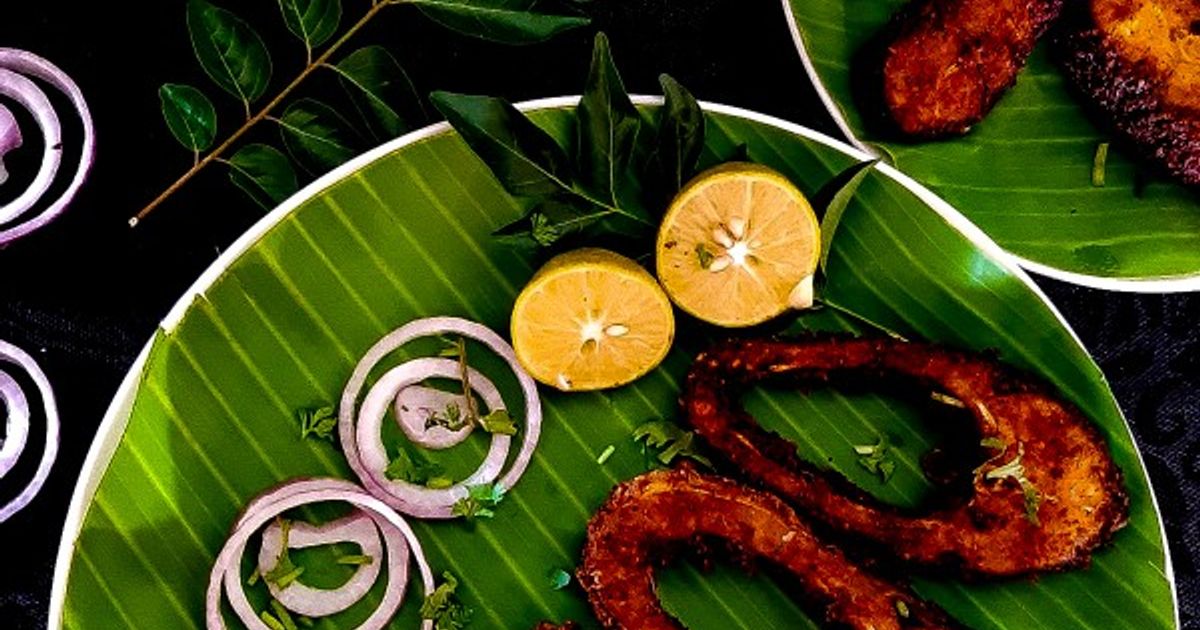 South Indian Style Fish Fry Recipe by Mehathab Manzoor