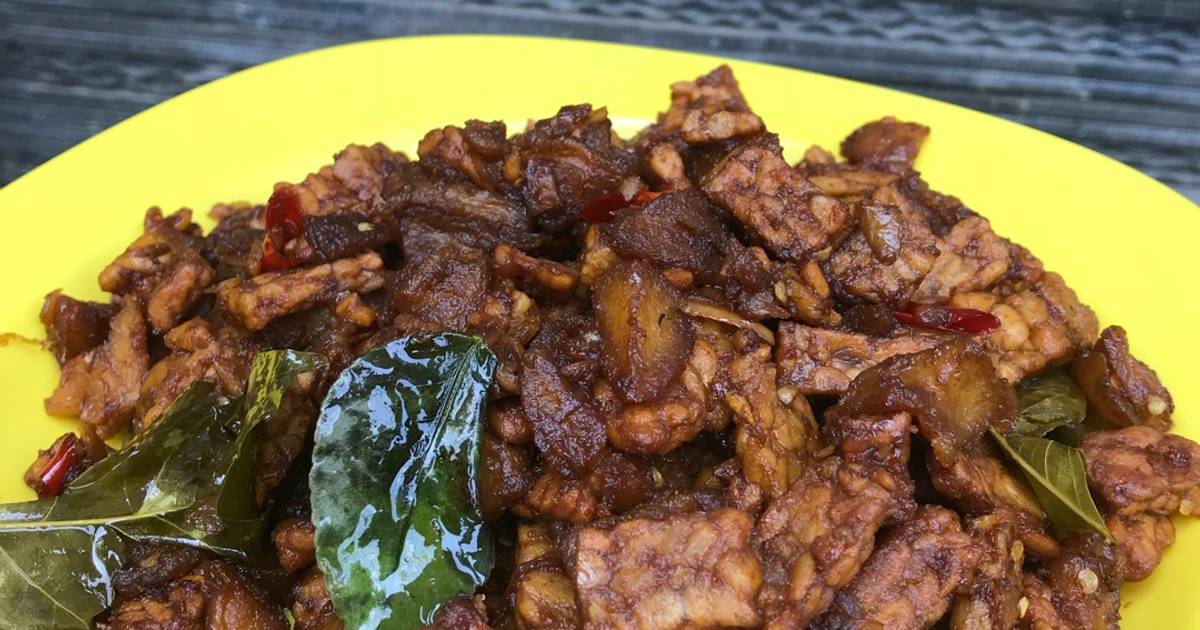 Resep Kering Tempe Simple oleh Laper banget - Cookpad