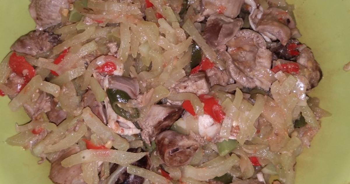 142 resep sayur jipang labu siam hati ayam enak dan mudah - Cookpad