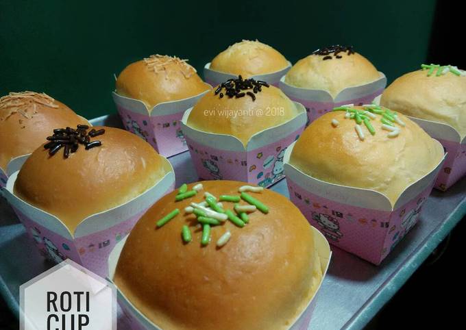 Resep Roti Cup Empuk oleh Evi Wijayanti - Cookpad