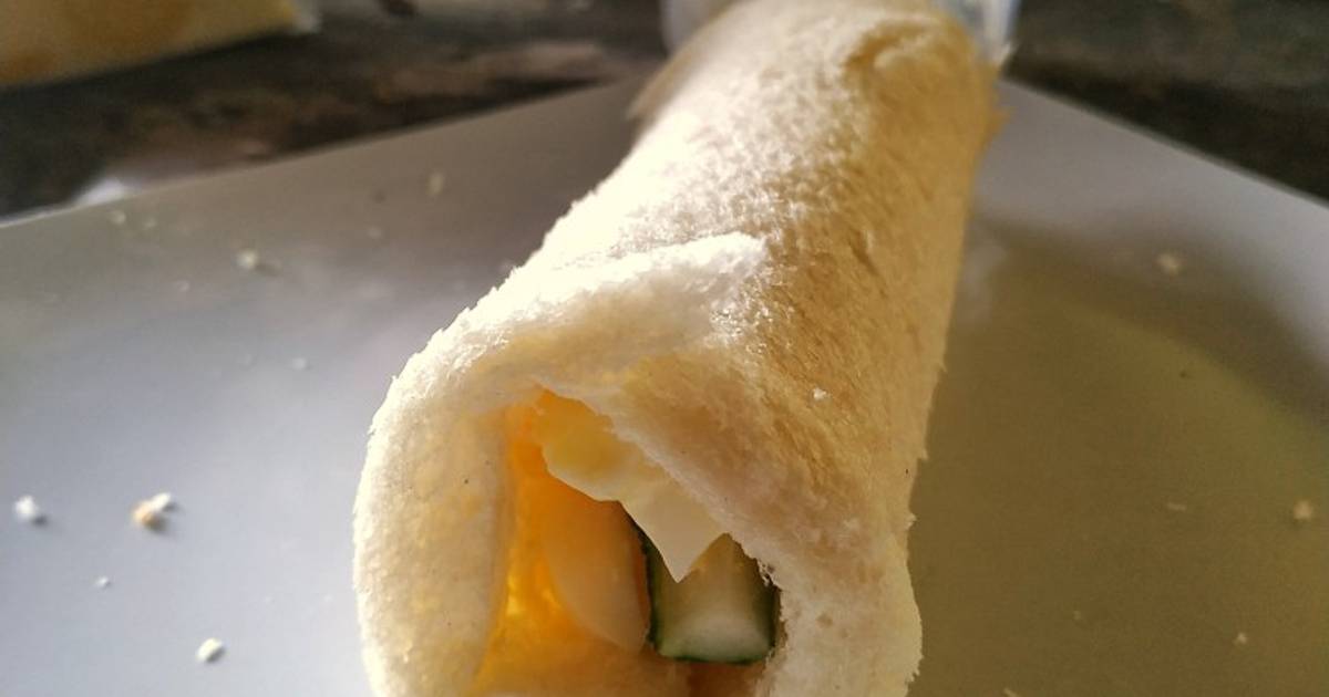 Resep Boiled egg sandwich rolls oleh Saluna Mahira - Cookpad