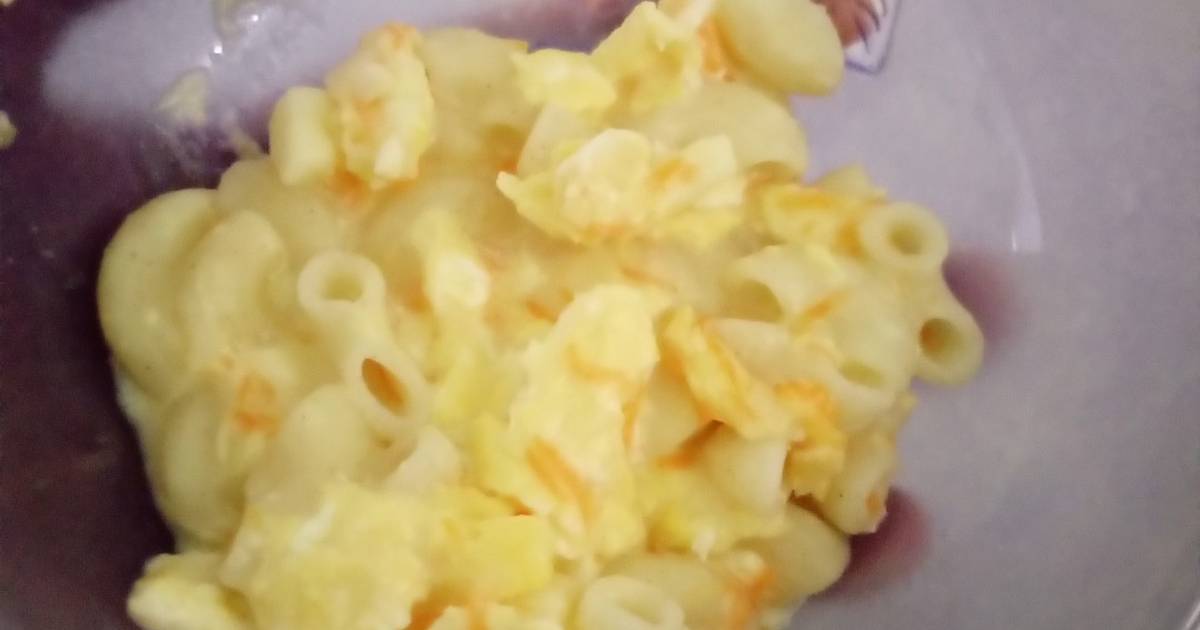 Resep 74. Mpasi 10+|Macaroni Susu Telur Keju Dan Wortel 🥚🧀🥕 oleh Bunda Nurul - Cookpad
