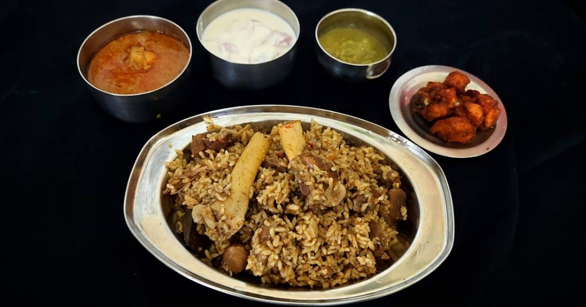 Mutton Dum Biryani - Dindukal Style Recipe by Crazy Cookie - Cookpad