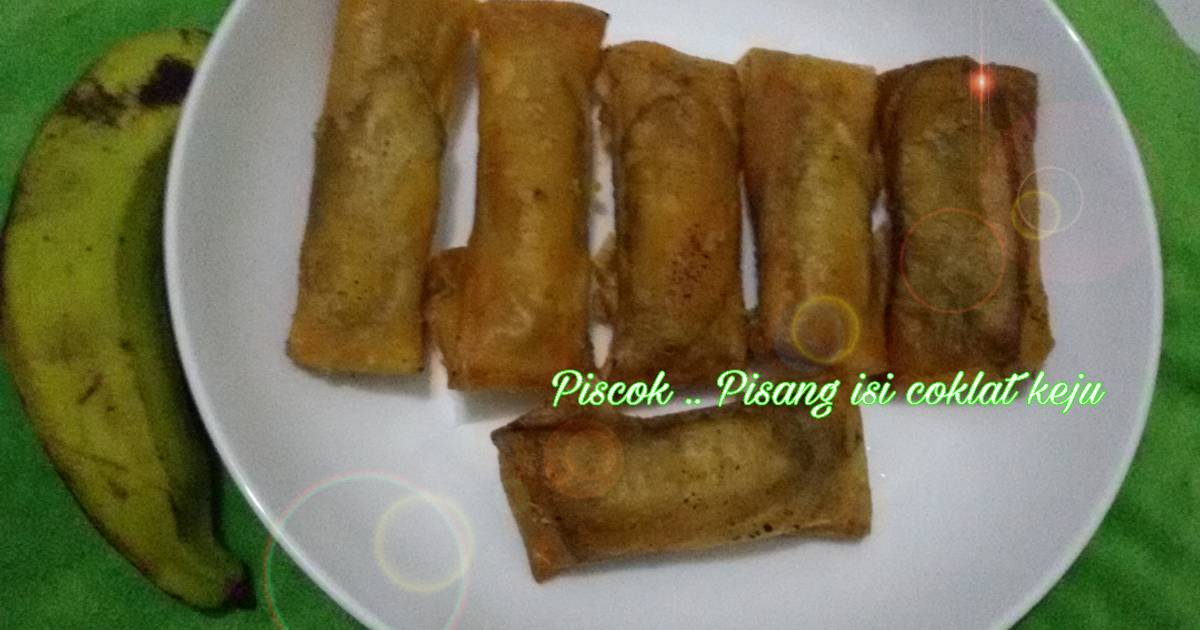Resep Piscok -- Pisang coklat keju oleh Lia Luthfia 'RWijaya - Cookpad