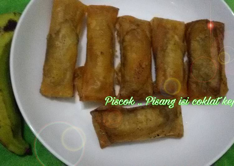 Resep Piscok -- Pisang coklat keju oleh Lia Luthfia 'RWijaya - Cookpad